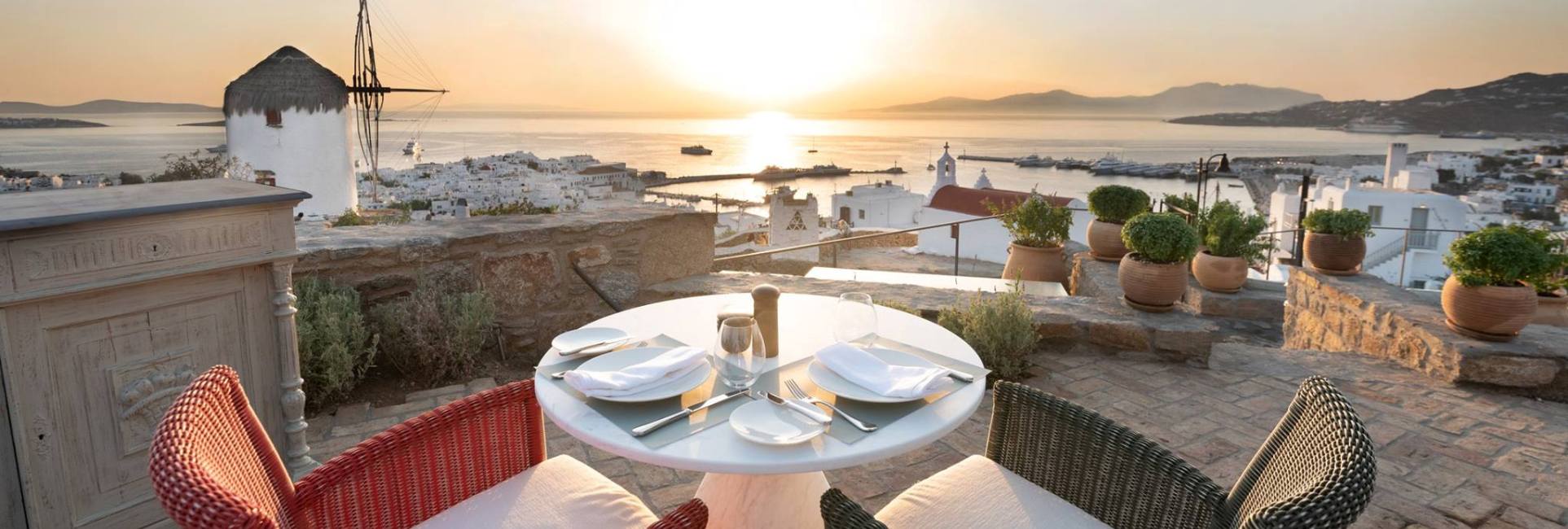 Nusret Mykonos Restaurant - Steakhouse dining with a breathtaking view