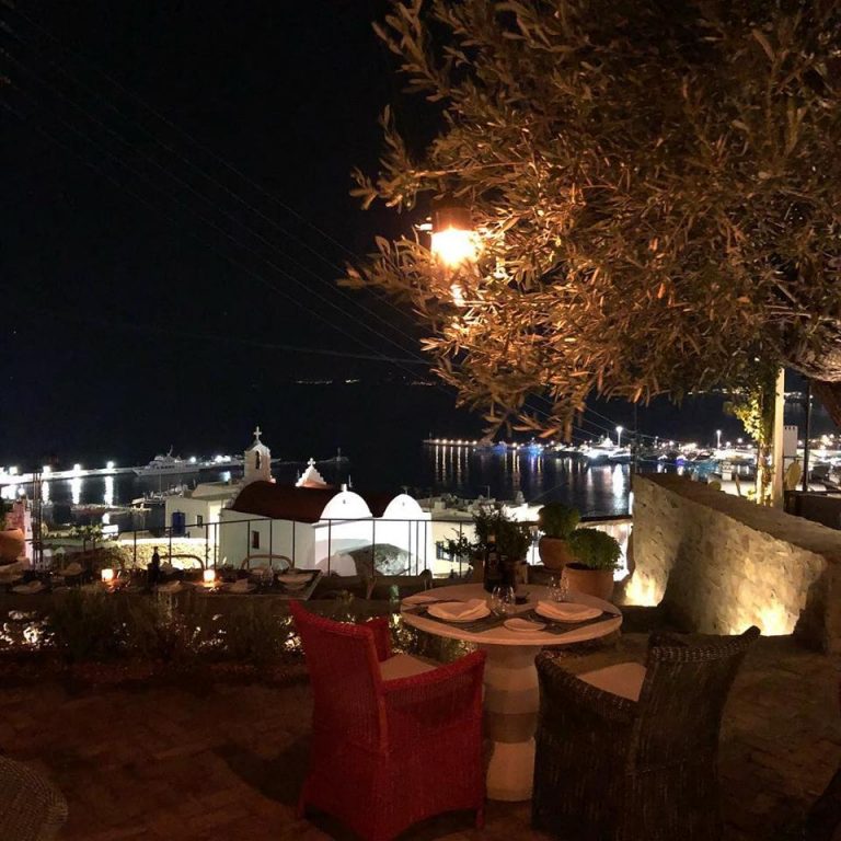 Nusret Mykonos Restaurant - Steakhouse dining with a breathtaking view